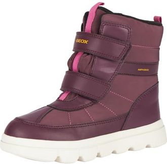 Geox J Willaboom Girl B A Bateau à Cheville, Prune, 38 EU