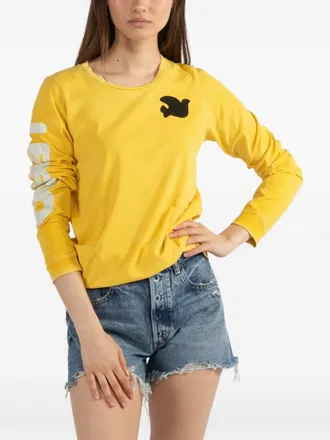 Freecity t-shirt &agrave; imprim&eacute; graphique - Jaune