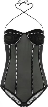 Os&eacute;ree Femme, Maillots de bain, Noir, Taille: 42 FR Maillot de bain une pi&egrave;ce &agrave; encolure carr&eacute;e