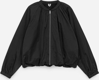 Arket Leichte Ballonjacke -Schwarz
