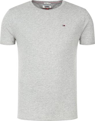 Tommy Jeans T-Shirt DM0DM04411 Grau Slim Fit