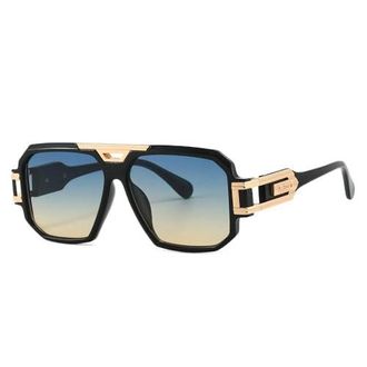 Generic Lunettes de soleil tendance &agrave; monture carr&eacute;e - Nuances r&eacute;tro haut de gamme, unisexes, polyvalentes pour la photographie de rue, la tendance de la mode