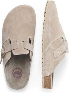 Jack & Jones Homme Jfwlouis Suede Mule Sabots, Plaza Taupe, 43 EU