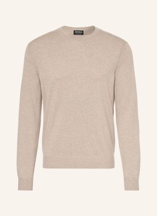 Ermenegildo Zegna Zegna Cashmere-Pullover beige