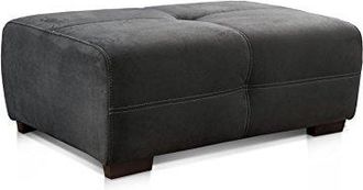 Cavadore Cavadore Hocker Mavericco / XXL Polsterhocker im modernen Design / Mikrofaser / Passend zu Big Sofa und Ecksofa Mavericco / 108 x 71 x 41 cm (BxHXT) /