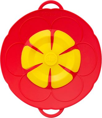 Kochblume Deckel Blume XS, Silikon, Rot, 22 cm