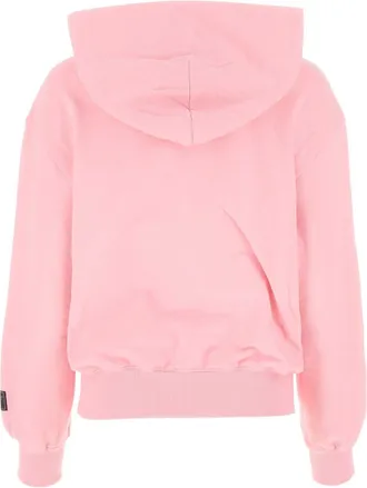 We11done Womens Pink Cotton Sweatshirt Pk Exterior: Felpe Sweater