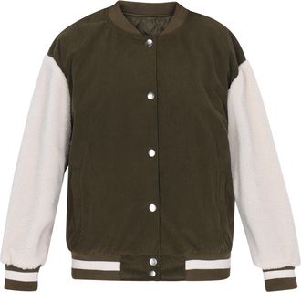 Mymo Jacke Frauen Gr&uuml;n Oliv Dunkelsand