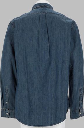 Polo Ralph Lauren Logo-Embroidered Cotton Shirt - Denim