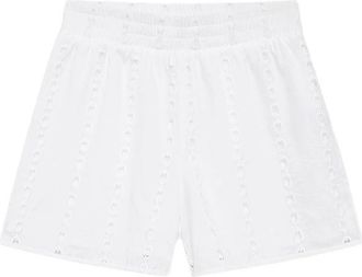 Anine Bing Eyelet Kam Shorts