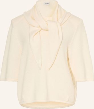 ARAKII Arakii Set: Pullover Und Schal Aus Merinowolle weiss