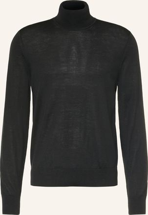 HUGO BOSS Rollkragenpullover Musso schwarz