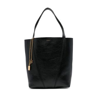 Chlo&eacute; Femme, Sacs, Noir, Taille: ONE Size Spin Tote Bag