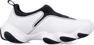 Oakley Low-Top Sneaker - Full Grain Leather Flesh - Gr. 8_5 - in Wei&szlig; - f&uuml;r Damen