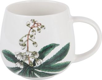 Maxwell & Williams DX1303 Kaffee-Becher rund, 400 ml - Porzellan-Tasse, Golden Summer, Lorbeer, bunt, Geschenkbox