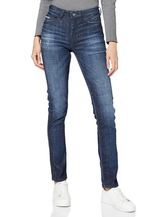 Esprit Damen Jeans 120ee1b322, 901/Blue Dark Wash, 27W / 32L
