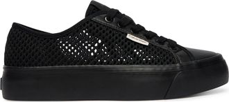 Calvin Klein Sneakers Calvin Klein Vulc Flatf Lace Up Lin Mesh HW0HW02971 Schwarz