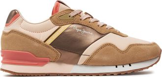 Pepe Jeans London Sneakers Pepe Jeans London Glam W PLS40006 Beige
