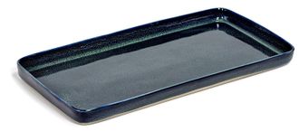 Serax Teller GRO&szlig; RECHTECKIG 37,3X18 H2,4 cm DUNKELBLAU