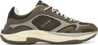 Guess Sneakers FMFSQ3 ELE12 Khakifarben