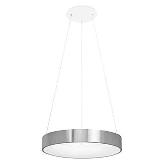 Ledvance Ledvance SUN@HOME CIRCULAR Pendelleuchte, silber,18,5W, 500lm, regulierbares Wei&szlig;licht(2200K-5000K), stufenlos steuerbar,passt das Licht automatisch d