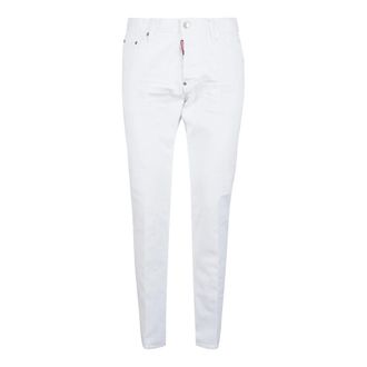 Dsquared2 Herren, Jeans, Wei&szlig;, XSGr&ouml;&szlig;e