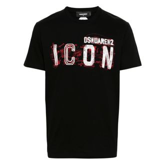 Dsquared2 Herren, Oberteile, Schwarzk, LGr&ouml;&szlig;e