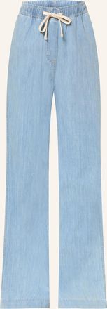Juvia Wide Leg Jeans Nadine blau