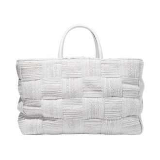 Casadei Femme, Sacs, Blanc, Taille: ONE Size Twiga Shoppers Tote Bag
