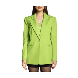 Patrizia Pepe Femme, Vestes, Vert, Taille: 42 FR Veste Classique