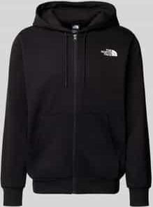 The North Face Sweatjacke mit Label-Stitching