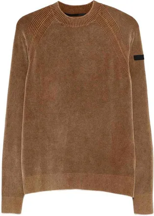 Roberto Ricci Design Pull Col Rond - Orange Clair