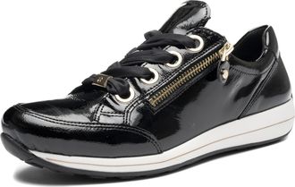 Ara Damen Osaka Sneaker, SCHWARZ, 41.5 EU Weit