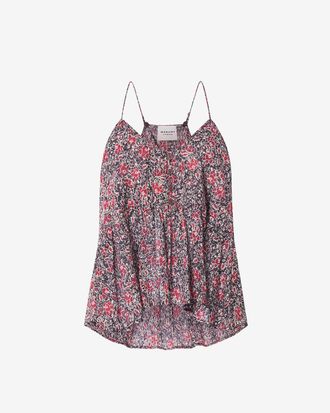 Isabel Marant Haut / Top Lirhetta - Femme - Baie Écrasée - Taille 34 - Marant Étoile