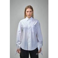 Balenciaga Knotted Cuff Blouse