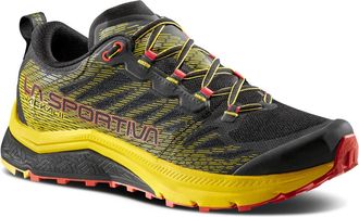La Sportiva La Sportiva Jackal II Black/Yellow, Traillaufschuhe f&uuml;r Herren, Black Yellow, 40.5 EU