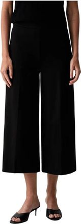 Twinset Damen, Hosen, Schwarzk, MGr&ouml;&szlig;e