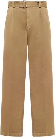 Laneus Homme, Pantalons, Brun, Taille: M Pantalone