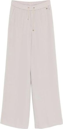 Herno Femme, Pantalons, Blanc, Taille: 36 FR Drawstring Pantalons