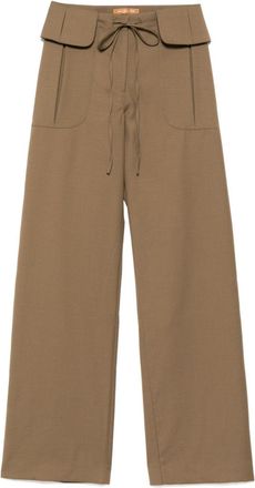 Rejina Pyo Sonia straight trousers - Nude