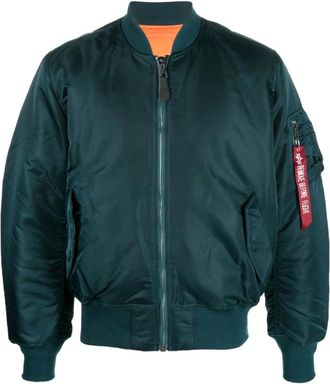 Alpha Industries Homme, Vestes, Bleu, Taille: XL Veste Bomber Ma-1