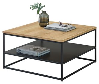 M&ouml;belando Couchtisch >Tilda< in Eiche, Eiche massiv - 75x40x75cm (BxHxT)