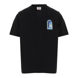 Casablanca Homme, Tops, Noir, Taille: S T-Chemises