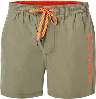 North Sails Herren Badeshorts grün unifarben