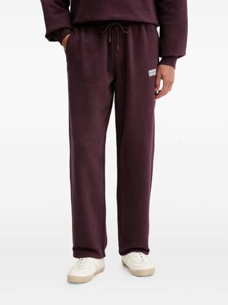 American Vintage pantalon de jogging Plizzy &agrave; logo - Violet