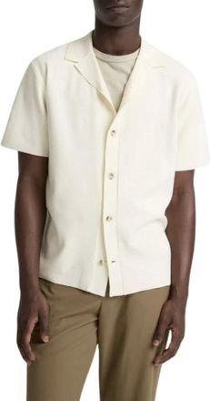 Vince Homme, Chemises, Beige, Taille: XL Milano S Sleeved Cabana