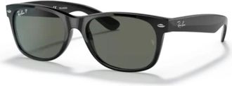 Ray-Ban unisex, Accessoires, Noir, Taille: 55 MM New Wayfarer Low Bridge Fit