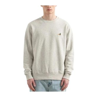 Edmmond Studios Enten-Patch Sweatshirt - - Sweatshirts & Hoodies - Herren - Grau - S