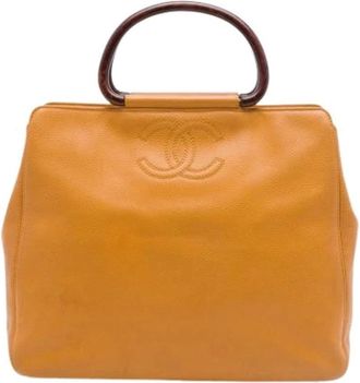 Chanel Pre-owned Sac en cuir caviar - Femme - Pre-owned - Brun - Taille: ONE Size