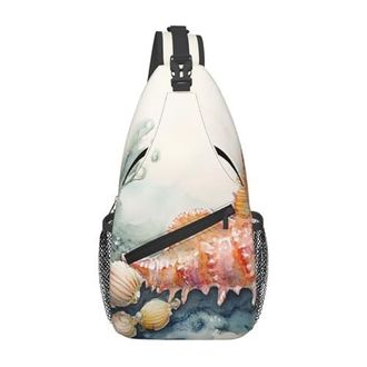 Generic A Bunch Of Seashells Sac &agrave; bandouli&egrave;re de voyage pour homme Sac &agrave; dos de randonn&eacute;e